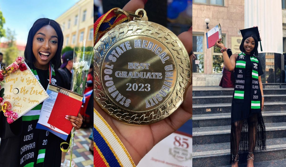 Nigerian Model Graduates With First Class Honors In Medicine From ...